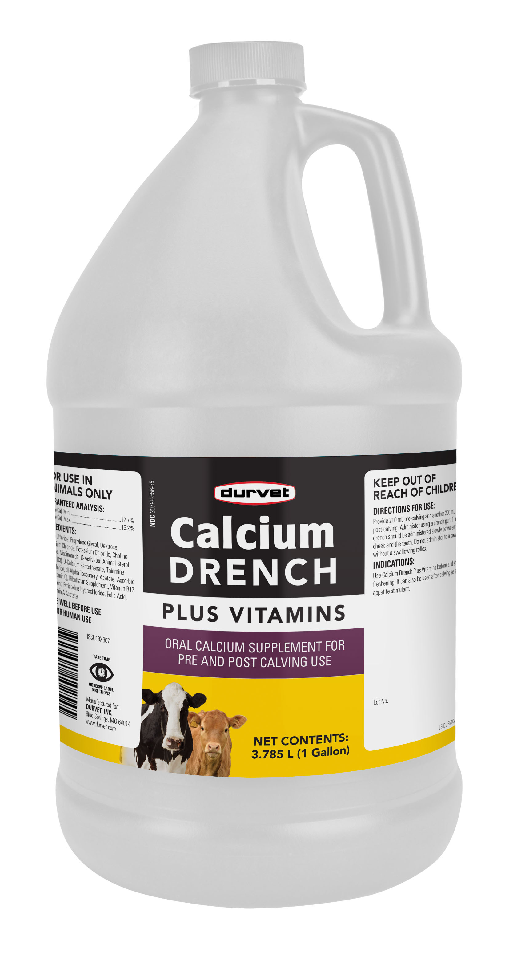 Calcium Drench Plus Vitamins - Durvet