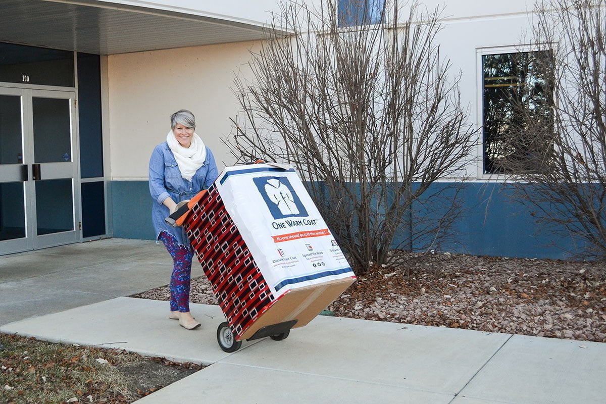 Giving back to keep others warm... one coat at a time. - Durvet